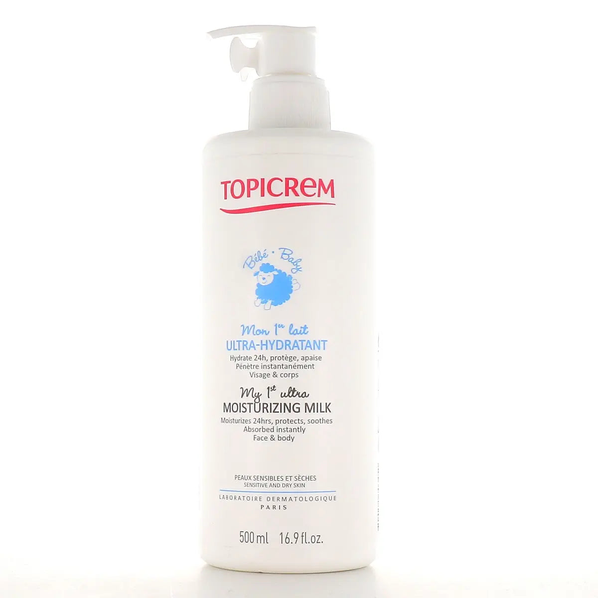 Topicrem BEBE Mon 1er lait hydratant 500ml | Best Price in 2024 at ...