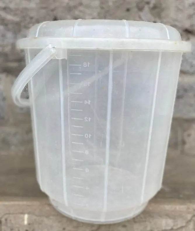Transparent plastic Bucket 20L - Murukali.com