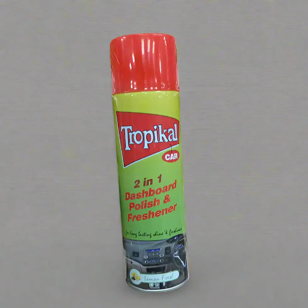 Tropikal Car 2-in-1 Dashboard Polish & Freshener - Lemon Fresh ...