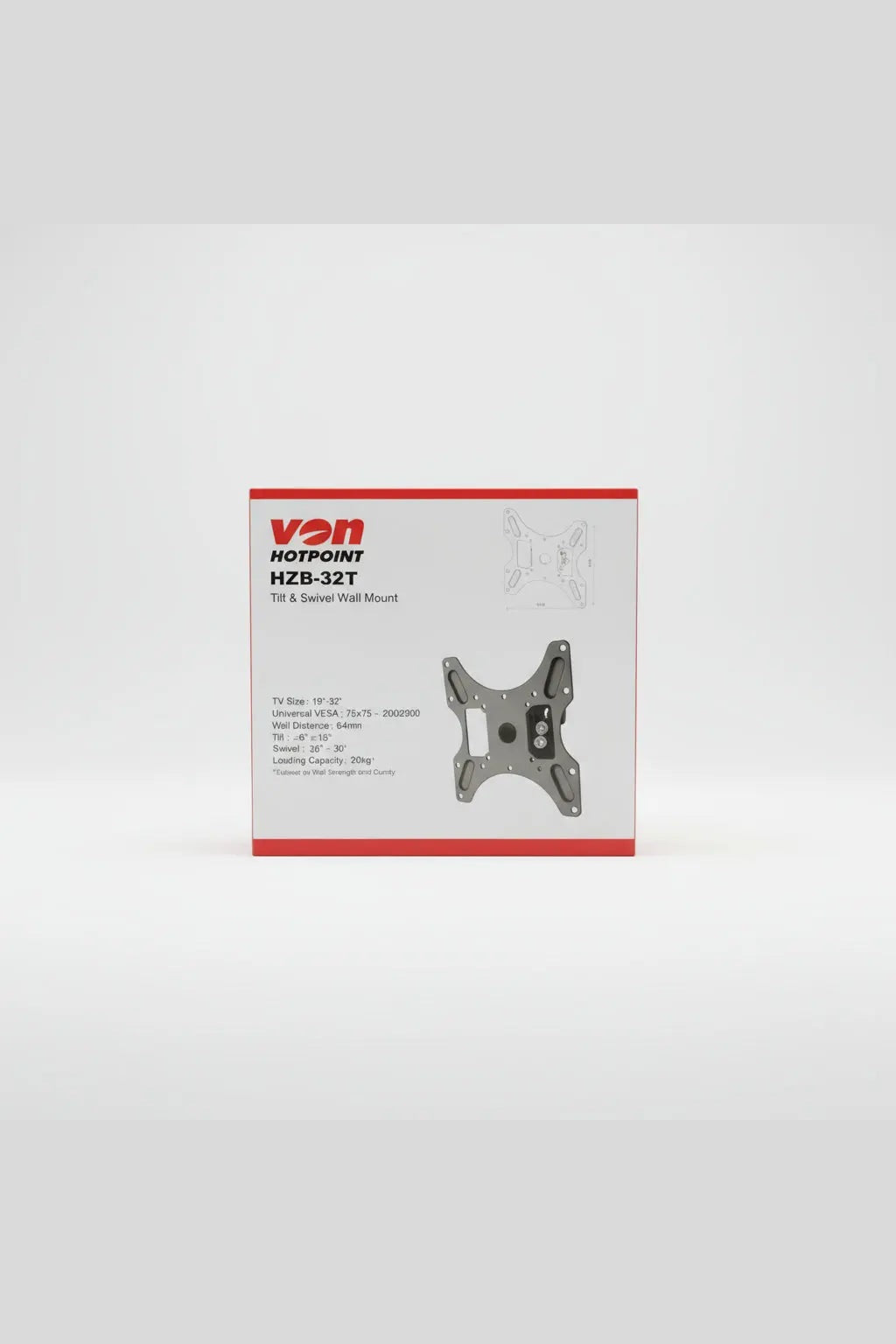 Van HOTPOINT HZB-32T Tilt & Swivel Wall Mount - Murukali.com