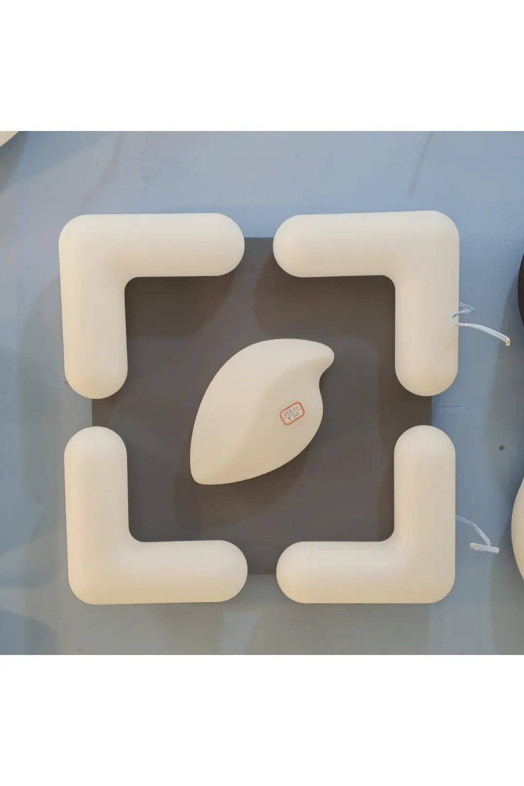 Versatile Corner-Shaped Pieces - Off-White Square Array for Modern ...