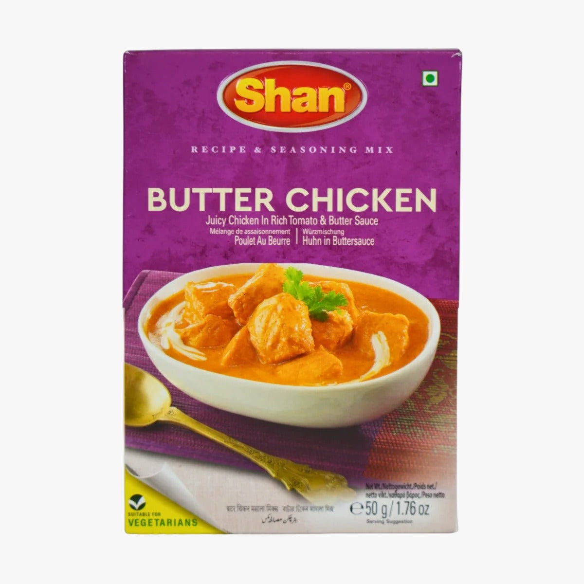 Shan Butter Chicken Recipe & Seasoning Mix 50g - Murukali.com