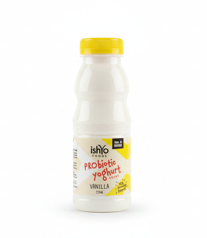 Ishyo Probiotic Yoghurt – Vanilla Flavour 250ml — Murukali.com