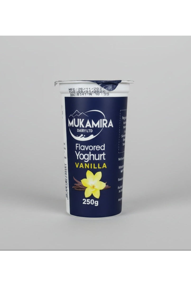 Mukamira Dairy Ltd Vanilla Flavored Yoghurt 250ml — Murukali.com