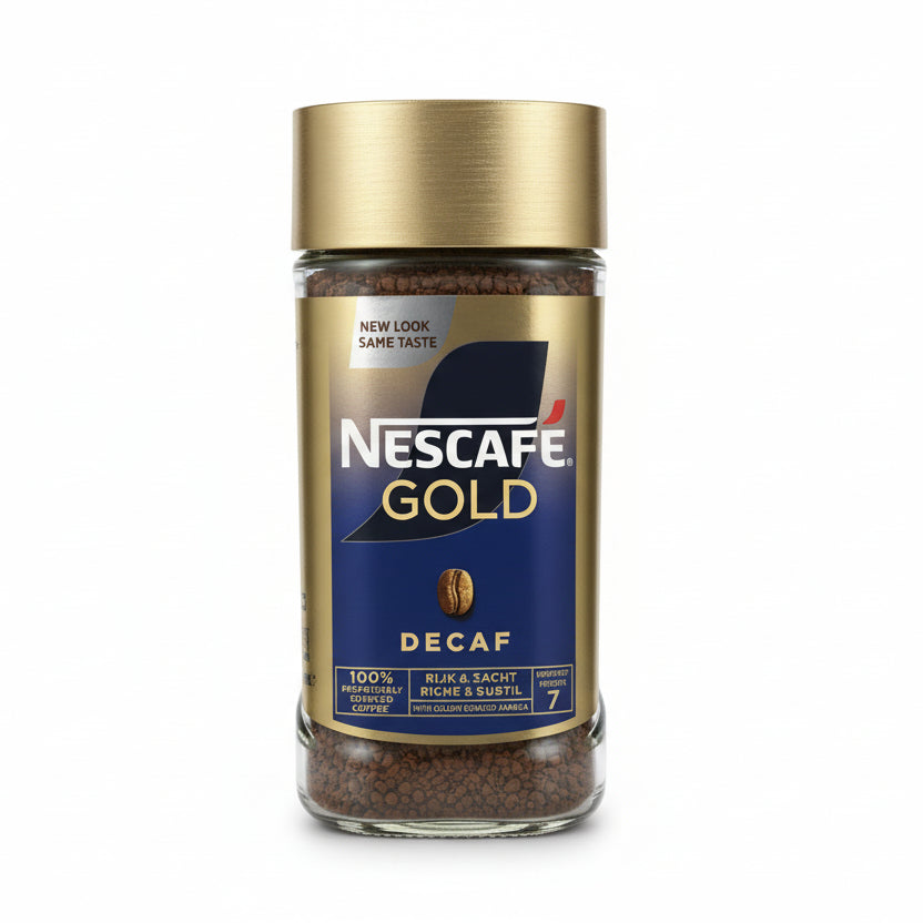 Nescafé Gold Decaf Instant Coffee – Premium Freeze-Dried Blend 200g ...