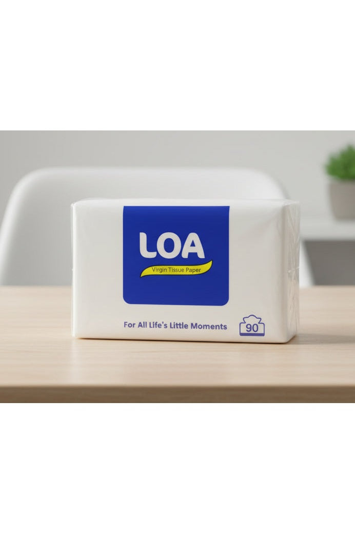 LOA Virgin Tissue Paper (90 Sheets) — Murukali.com
