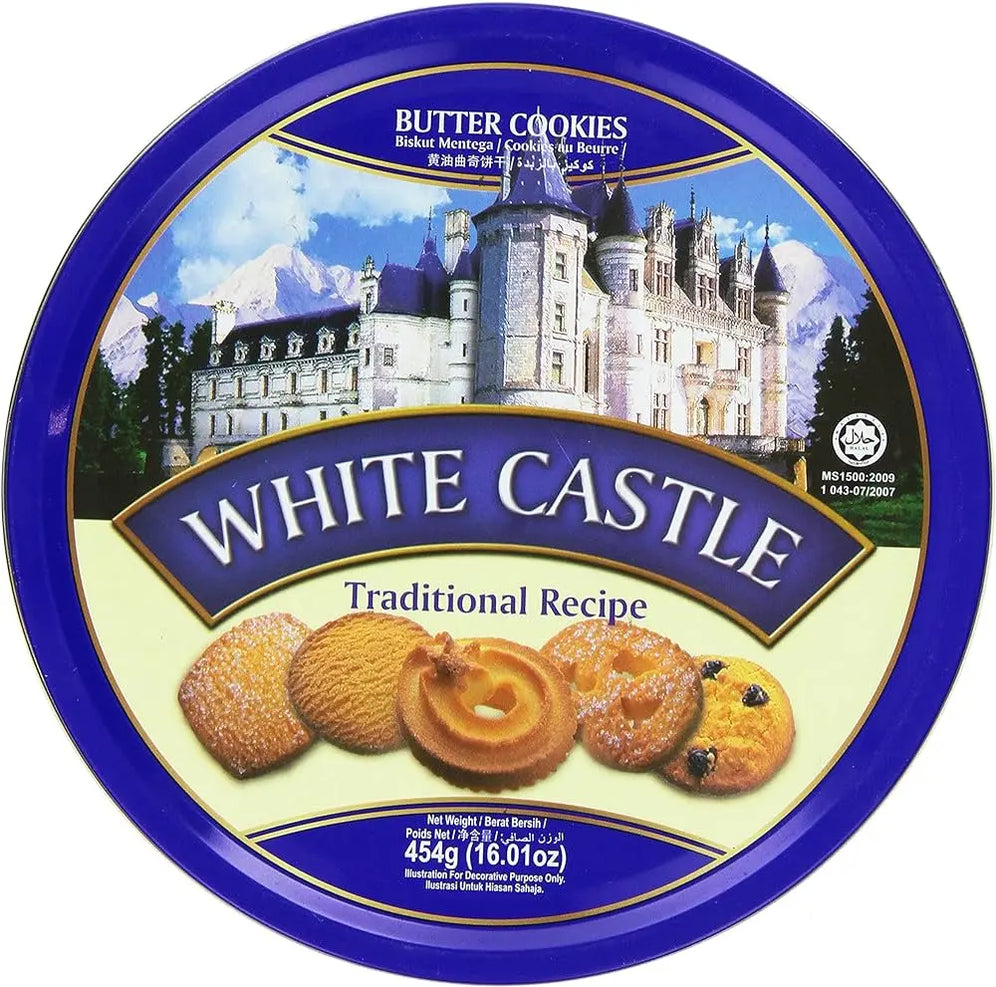 White Castle Butter Cookies, 405g | Best Price in 2024 at murukali.com ...