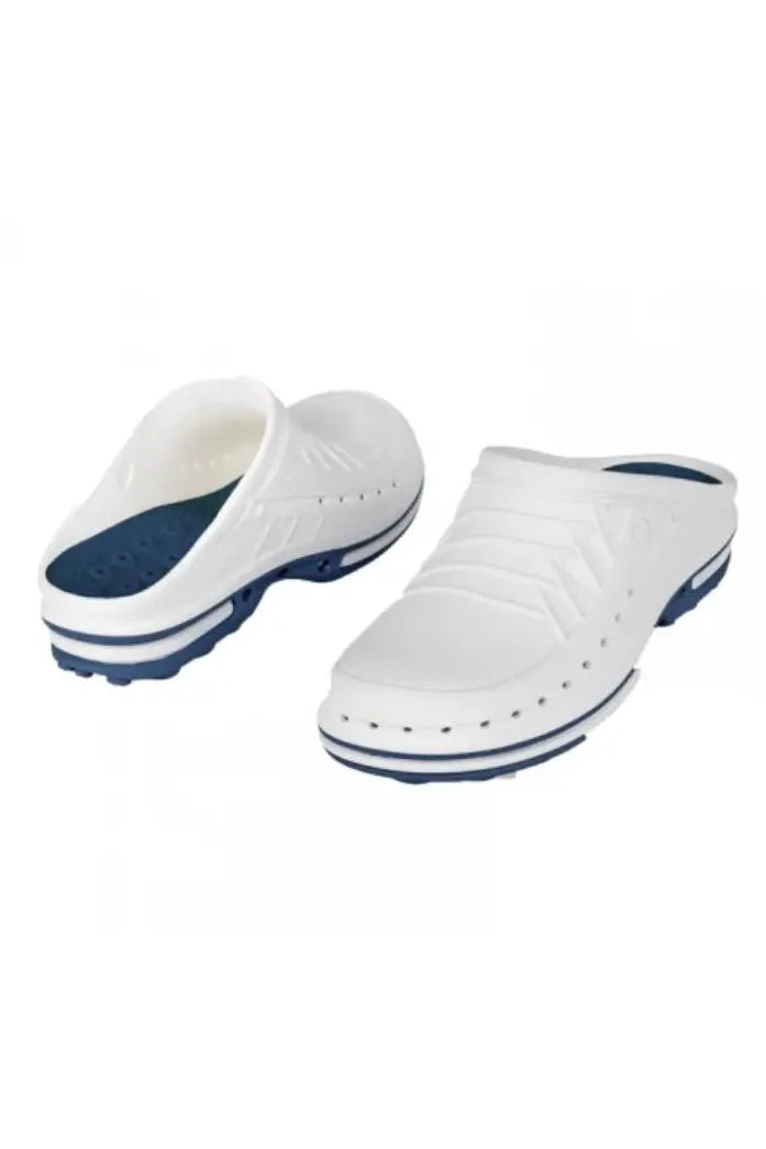 Wock Clog Hospital Shoes Blue / White | Best Price in 2024 at murukali ...