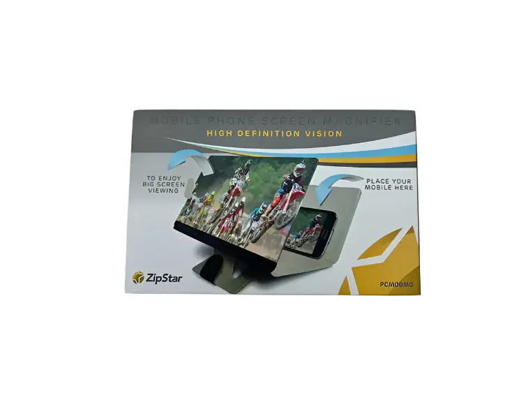 ZipStar Screen Amplifier/Mobile Phone Screen 2 - 4x Magnifier ...
