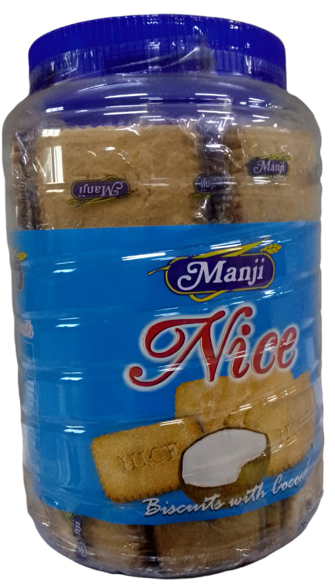 Manji Nice Biscuits with Coconut 1/kg — murukali.com